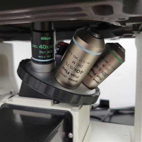 Nikon Microscope Eclipse Te200 With Phase Contrast And Fluorescence