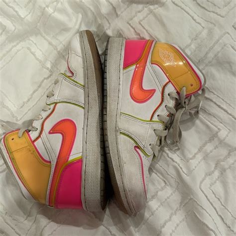 Nike Shoes Air Jordan Mid Se Gs Edge Glow Poshmark