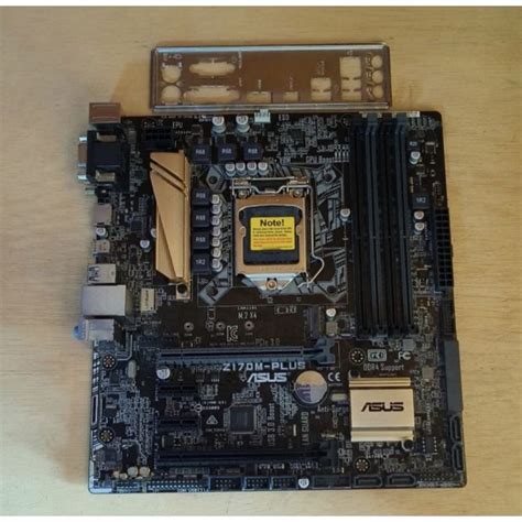 Jual Mobomotherboad Asus Z170m Plus Lga 1151 Nvmem2sata Shopee