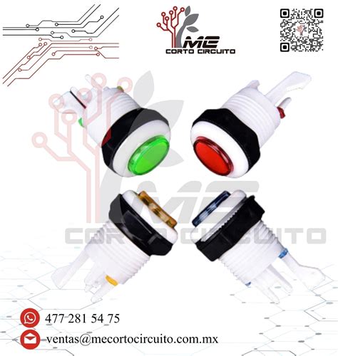 Boton De Maquinita Corto Circuito