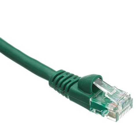 Cat6 Green Copper Ethernet Cable Snagless Boot 75ft