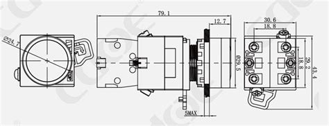 Plastic Pushbutton Switches 22mm With Led Cdoe Pushbutton