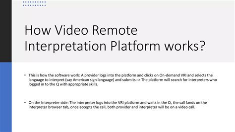 Video Remote Interpreting Pdf