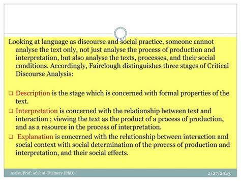 Criticaldiscourseanalysisppt