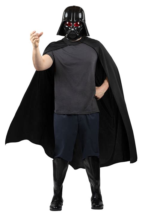 Darth Vader Adult Mask And Cape PureCostumes Com