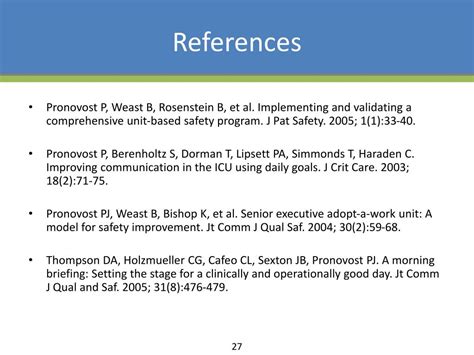 Ppt Comprehensive Unit Based Safety Program Cusp Powerpoint