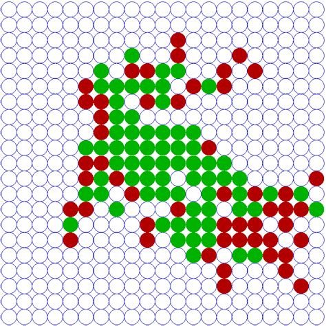 Simulating The Agent Based Sir Model On A 21x21 2d Grid With Moore Download Scientific Diagram