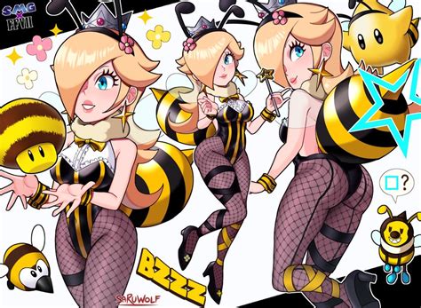 Rosalina Luma Stingby And Honeybee Final Fantasy And 3 More Drawn