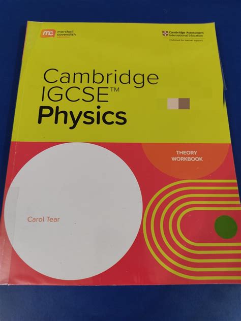 Cgp Cambridge Igcse Physics Theory Workbook Hobbies And Toys Books