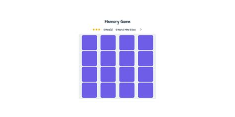 GitHub Llaurama Memory Game Memory Game Build To Practice HTML CSS And Javascript