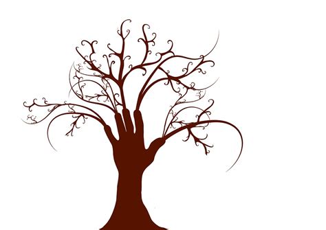 Download Tree Hand Branches Royalty Free Stock Illustration Image Pixabay