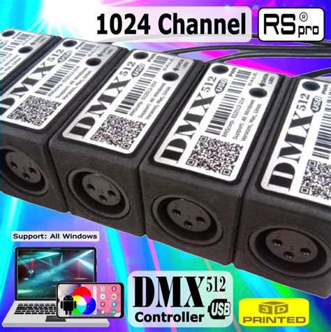 DMX Stage DJ Light Controller Lighting Party USB To DMX Controller Channels If X