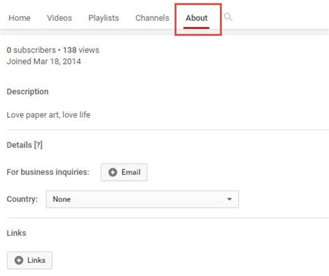 Tips On How To Edit YouTube Channel Description