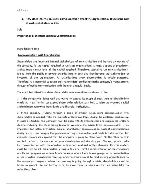 Business Communication Assignment Docx