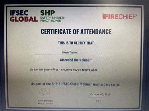 Eileen Trainor On Linkedin Lithiumionbattery Firesafety