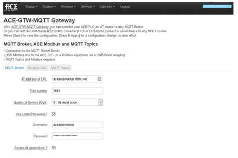 Industrial Mini Mqtt Gateway And Industrial Mini Modbus Tcp Gateway Ace Automation Europe