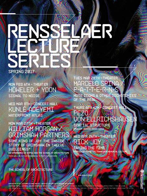 Spring 2017 Lecture Series Rensselaer Architecture