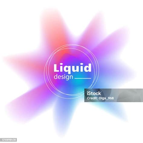 흰색 배경에 생생한 액체 추상적 인 모양입니다 복액 꽃 모양의 유체 배너 액체에 대한 스톡 벡터 아트 및 기타 이미지 액체 0명 꽃 식물 Istock