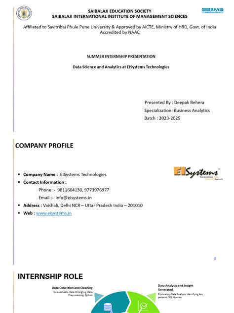 Sip Ppt Pdf Data Analysis Analytics