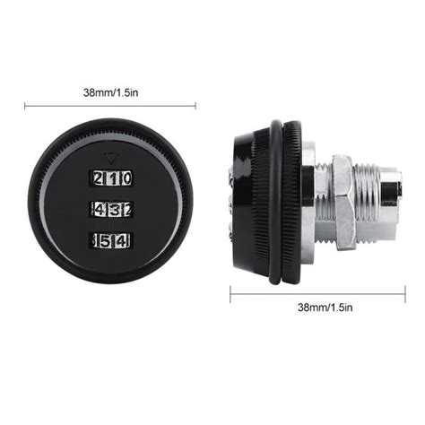 Digital Cabinet Password Lock Zinc Alloy Code Comb Grandado