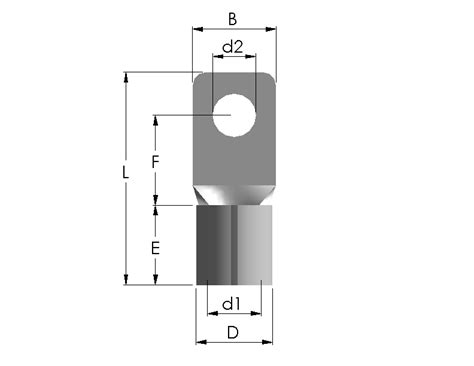 Uninsulated Ring Terminals Square Type Jeesoon Terminals