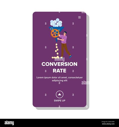 Optimization Conversion Rate Vector Stock Vector Image And Art Alamy