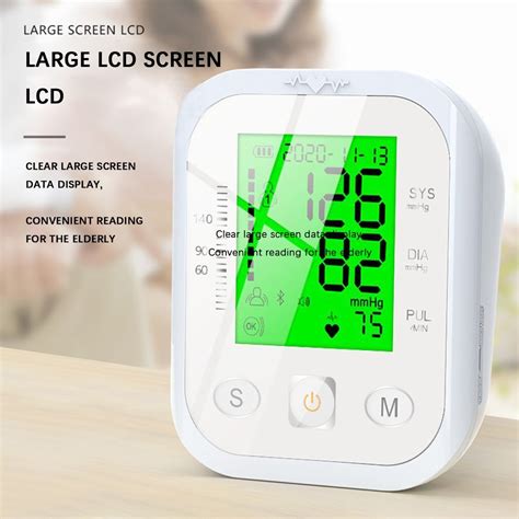 Lcd Wrist Sphygmomanometer Display Meter Automatic Grandado