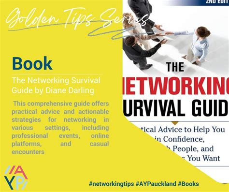 Learn Networking Skills With Golden Tips Series Auckland Young Professionals Ayp Posted On