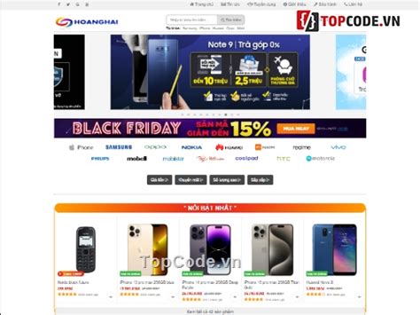 Website B N I N Tho I Smartphone T Ch H P Gi H Ng Thanh To N Trang Qu N Tr Admin Html Css