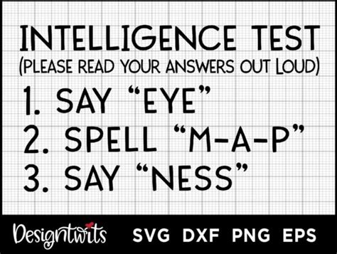 Intelligence Test Answers