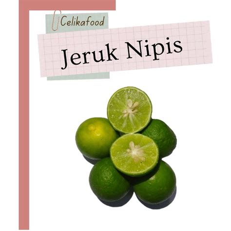 Jual Buah Jeruk Nipis Gr Mipis Orange Fruit Mipis Shopee Indonesia