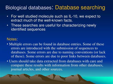 ppt biological databases function and pathways databases kegg