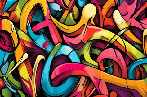 Intricate Graffiti Explosion In Vibrant Urban Setting Neural Network