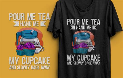 Cupcake T Shirt Design On Behance