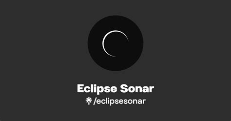 eclipse sonar instagram linktree