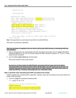 Lab Full IPsec Implementation Pdf
