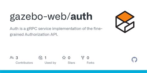 Github Gazebo Webauth Auth Is A Grpc Service Implementation Of The