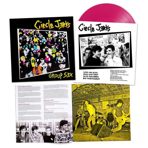 Circle Jerks Group Sex 40th Anniversary Lp [us Orig Lp Deluxe