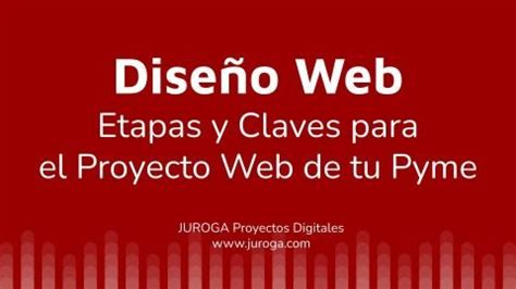 Etapas del diseño web: Una gestión de proyecto exitosa | JUROGA ...