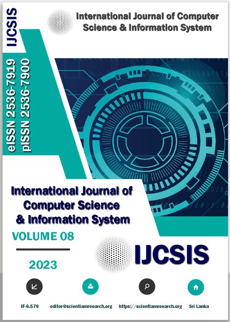 International Journal Of Computer Science And Information System