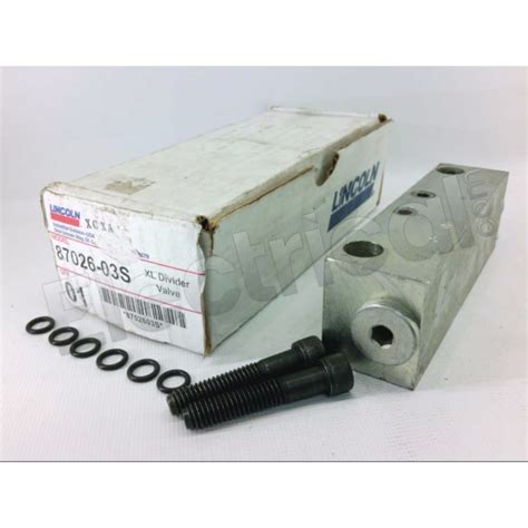 Lincoln Industrial 87026 03s Control Valve Valve