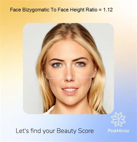 Kate Upton Facial Feature Bi Zygomatic To Face Height Ratio