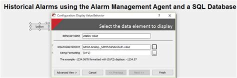 Maps How To Create Historical Alarms In Sql Using Alarm Management Agent Requires Maps 34x