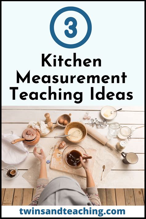 Kitchen Math Measuring Worksheet