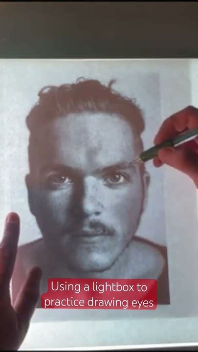 Hacks For Drawing Realistic Eyes Using A Lightbox To Practice
