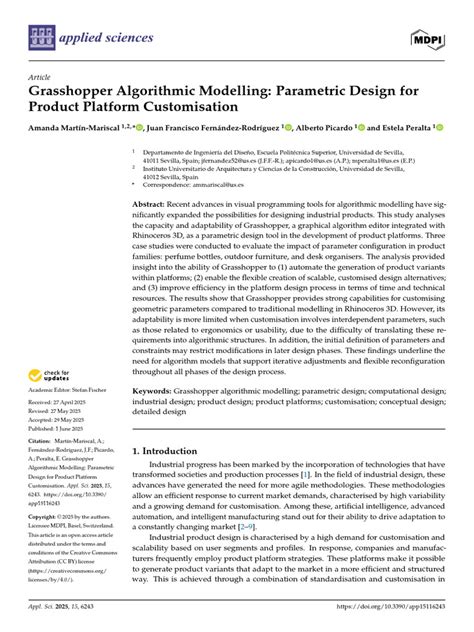 Grasshopper Algorithmic Modelling Parametric Desig Pdf