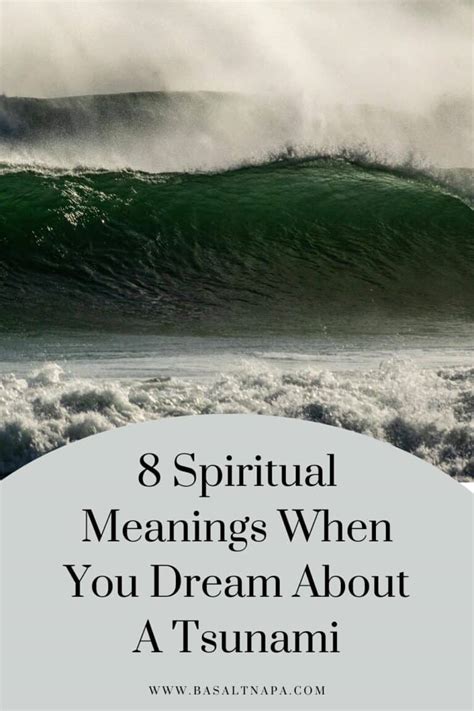 8 Spiritual Meanings When You Dream About A Tsunami