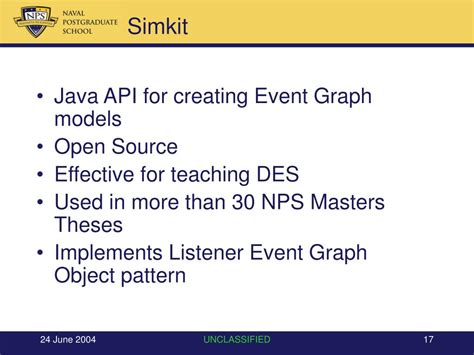 Ppt Simkit Analysis Workbench For Rapid Construction Of Modeling And Simulation Components