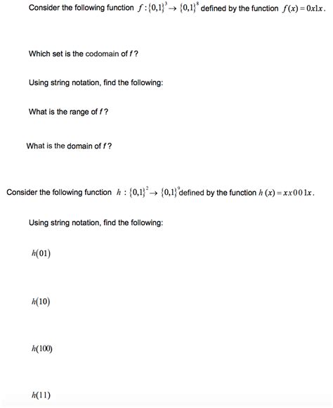 Solved Consider The Following Function F Chegg