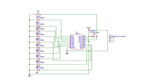 How To Make Led Chaser Using Ic4017 Electronics Projects Hub